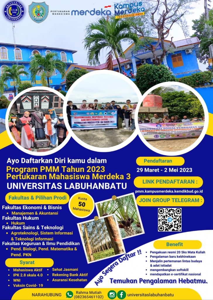 Program Pertukaran Mahasiswa Merdeka (PMM) -3 Universitas Labuhanbatu ...