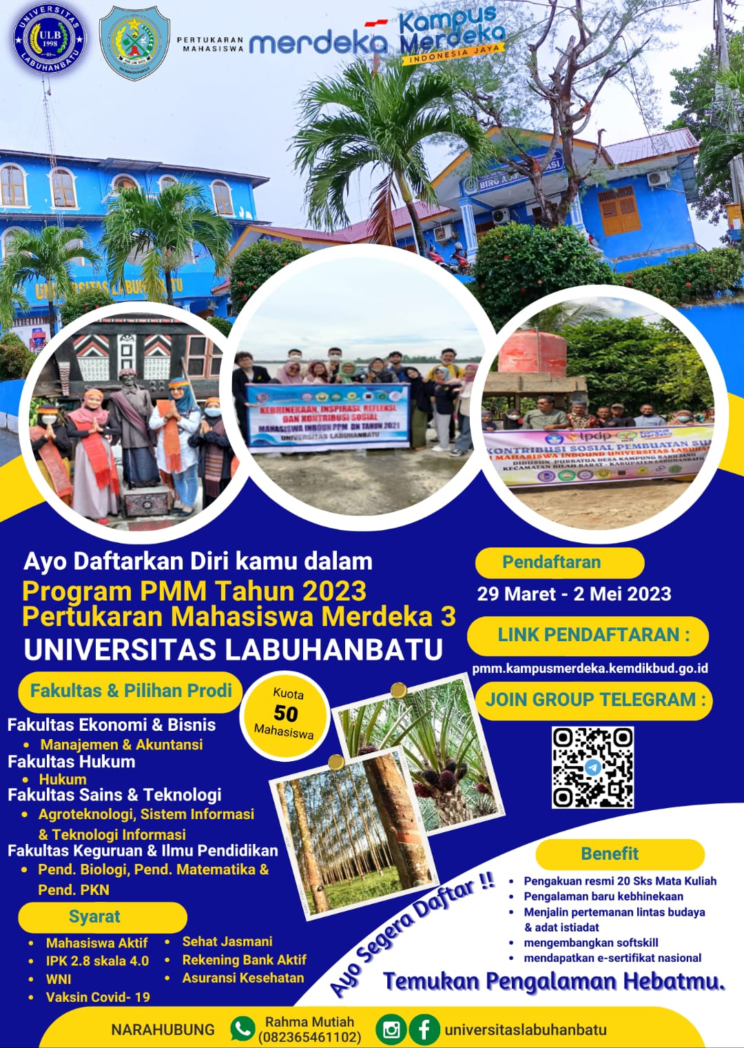 Program Pertukaran Mahasiswa Merdeka (PMM) -3 Universitas Labuhanbatu ...